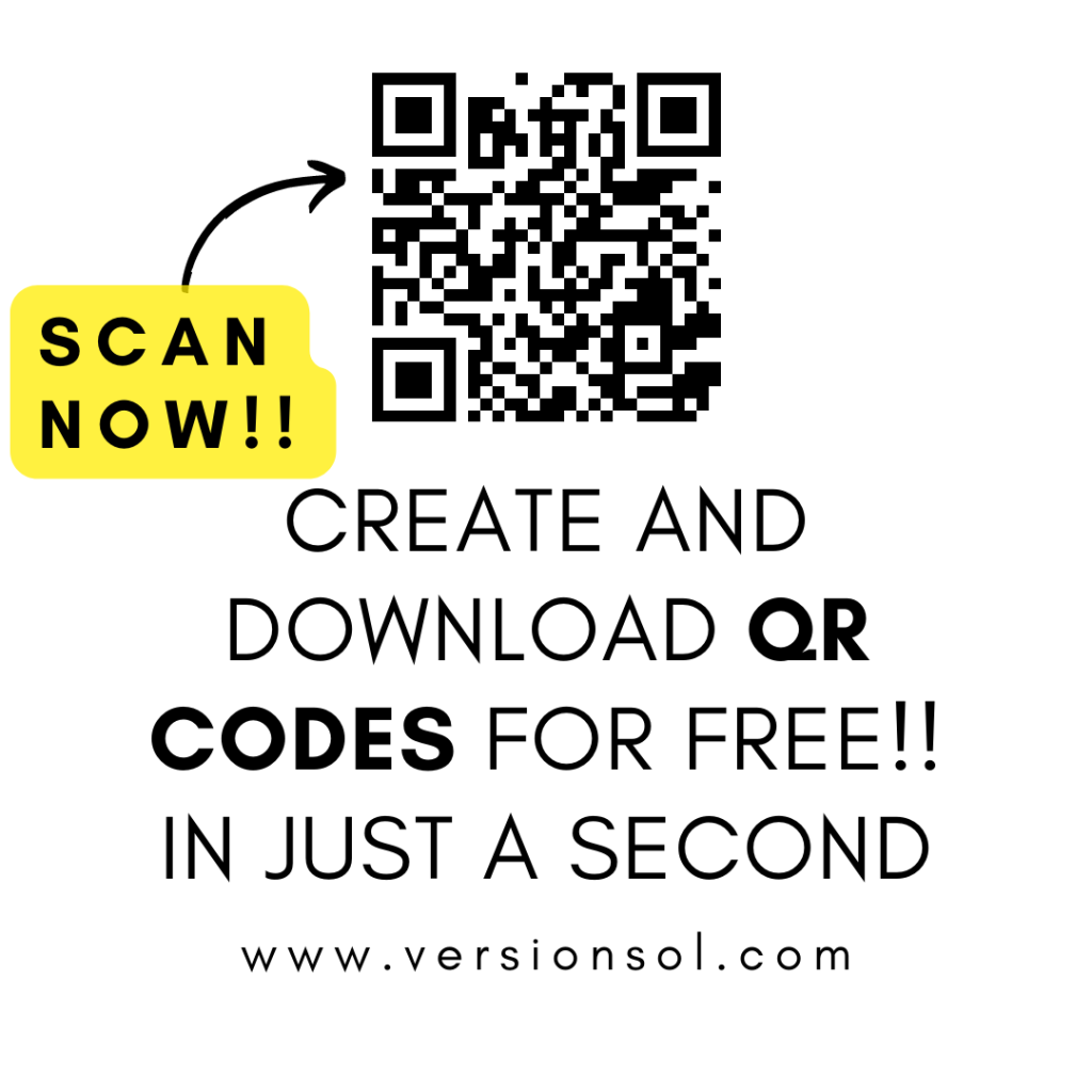 How to create bulk qr codes free? - Version Solutions